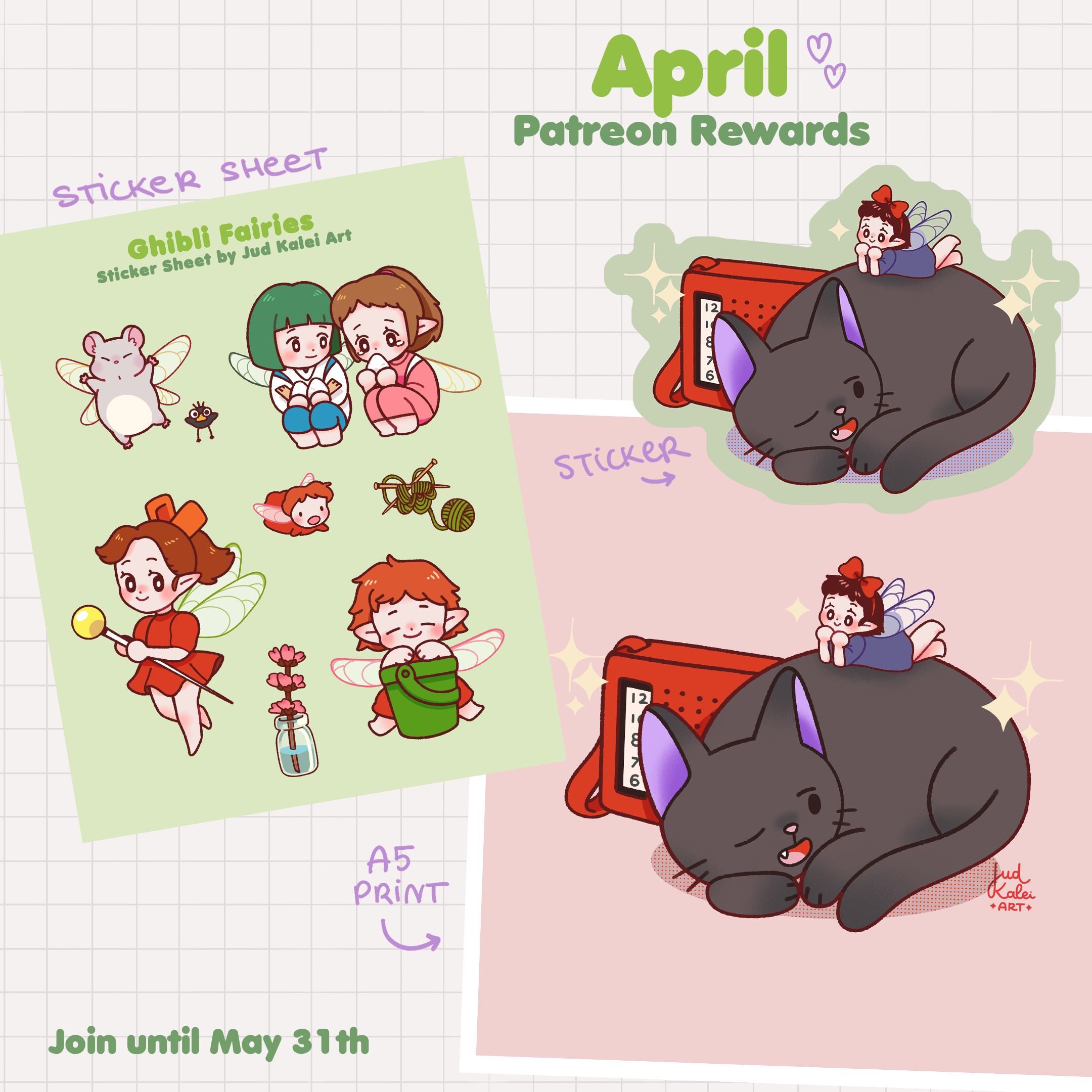 May 2024 | Ghibli Fairies – JudKalei Art